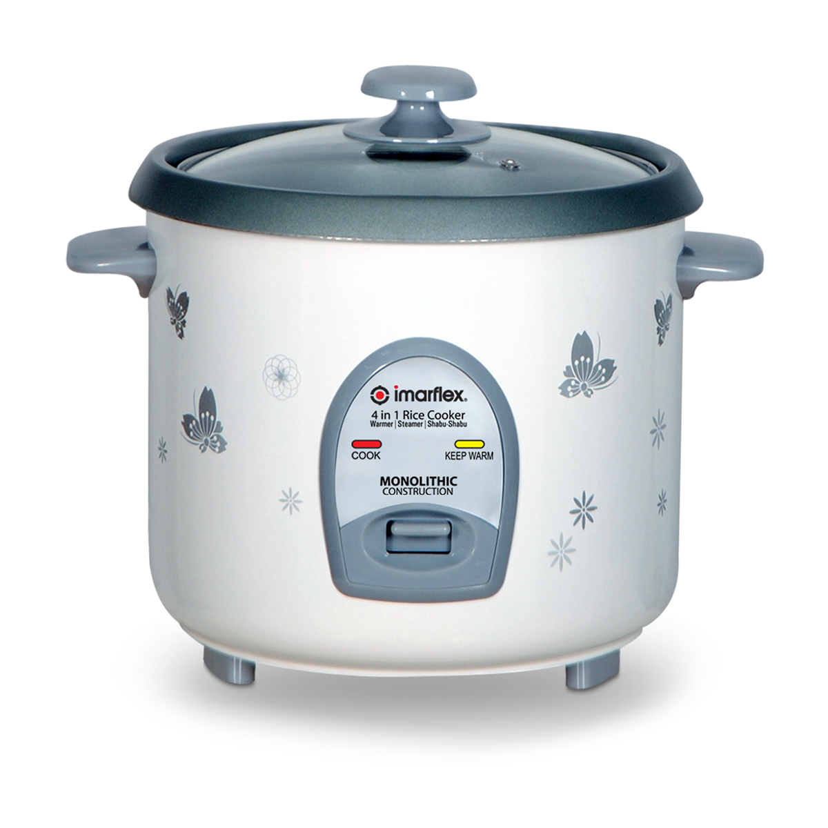 Imarflex 4-in-1 Rice Cooker - 1.5L / 7 Cups (IRC-15Q) - Imarflex