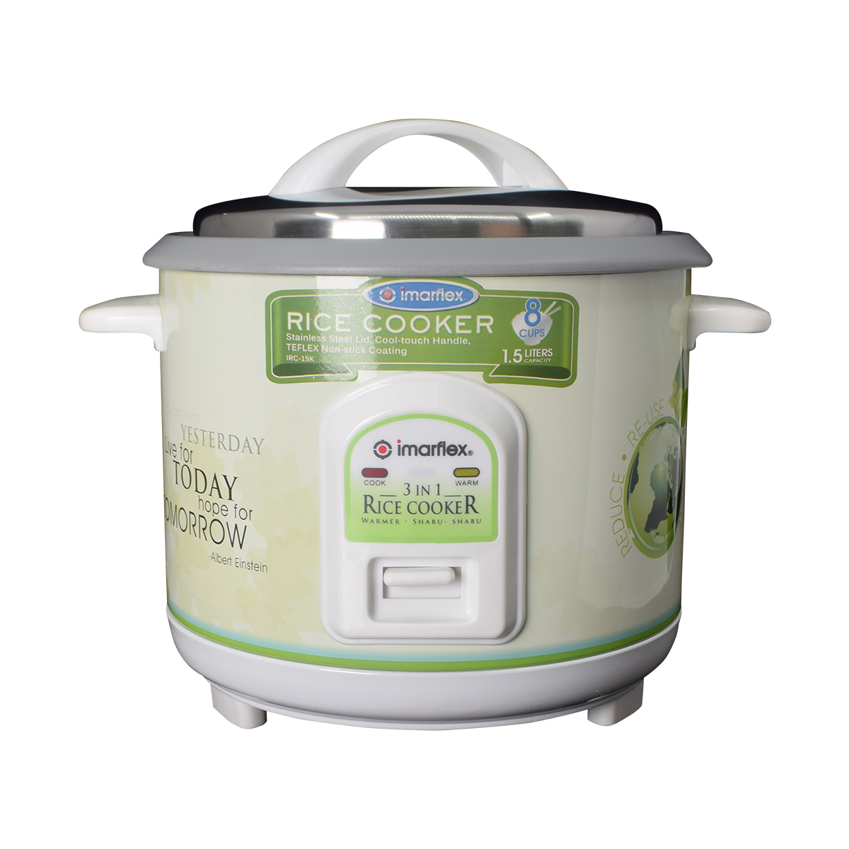 Imarflex IRC-15K 3 in 1 Rice Cooker - Imarflex