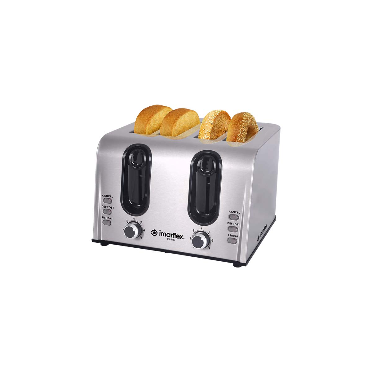 Imarflex 4-Slice Pop-up Toaster (IS-94S) - Imarflex