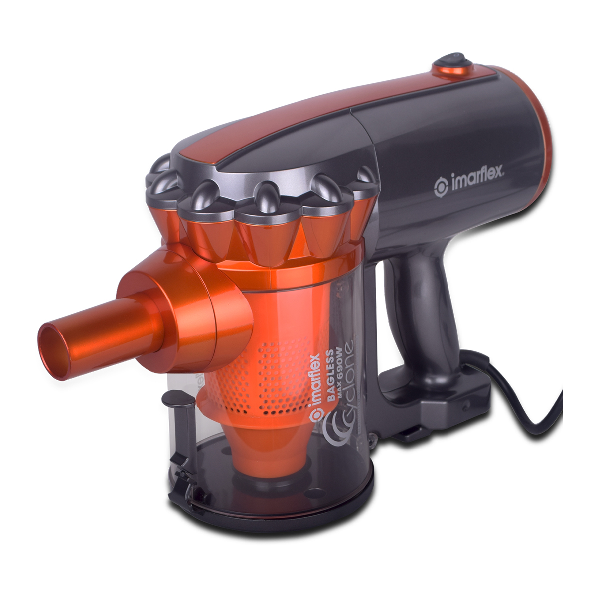 Imarflex Cyclone Handheld Vacuum Cleaner (IV-550B) - Imarflex