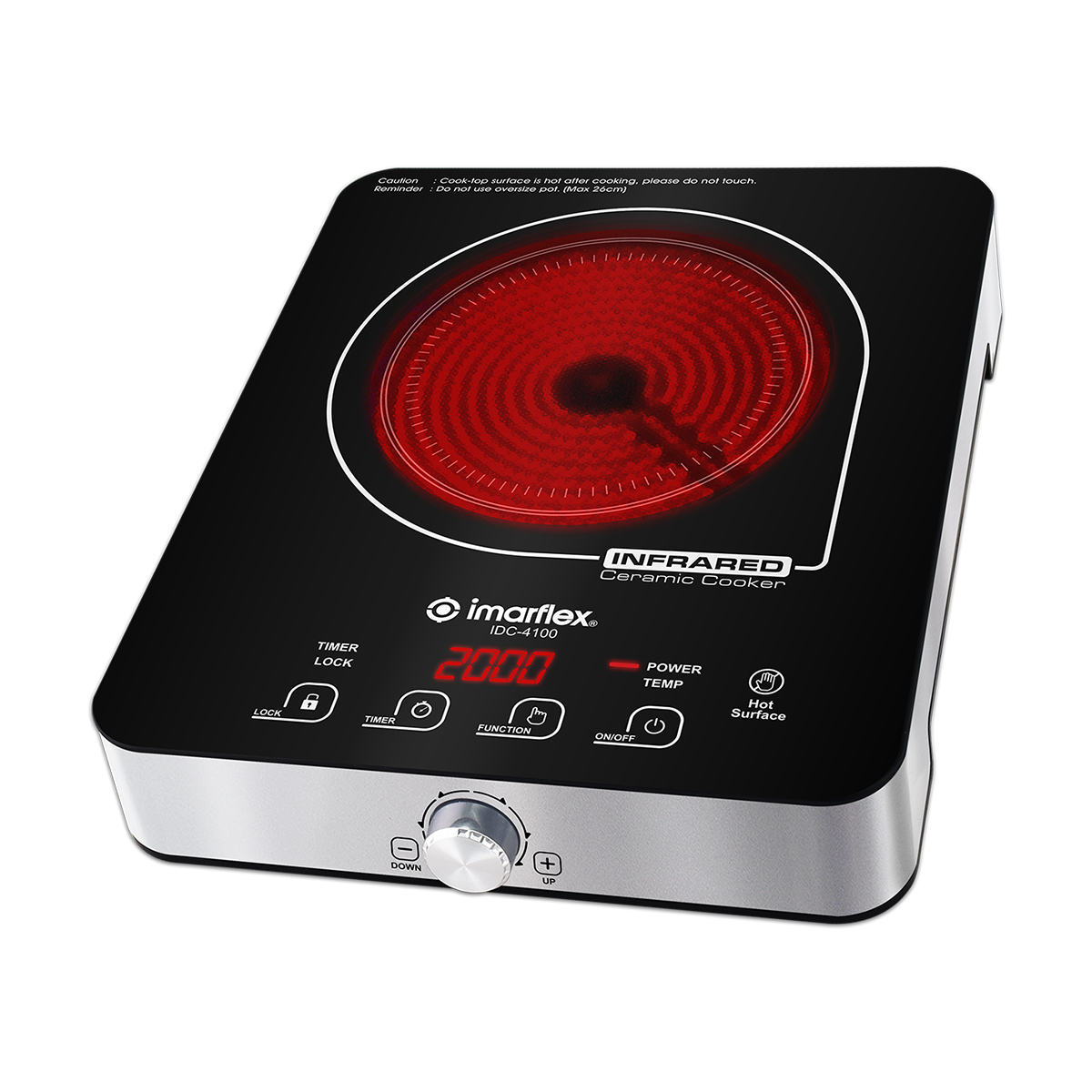 Imarflex Infrared Ceramic Cooker (IDC-4100) - Imarflex