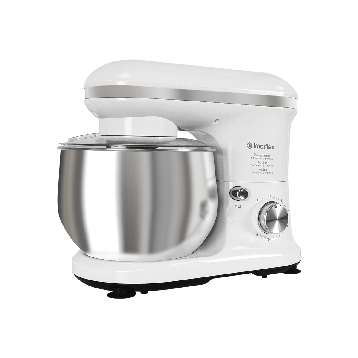 Imarflex 4.8L Electric Stand Mixer (IMX-486W) - Imarflex