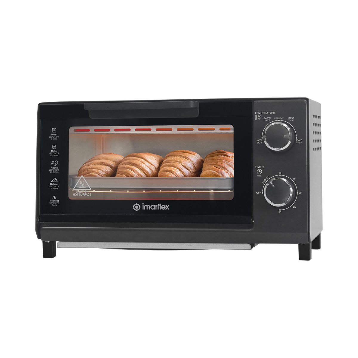 Imarflex Oven Toaster - 9L (IT-509) - Imarflex