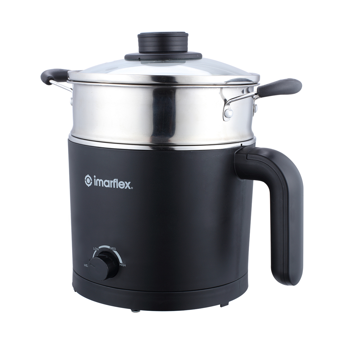 Imarflex 6-in-1 Portable Multi-Cooker (IMC-122DS) - Imarflex